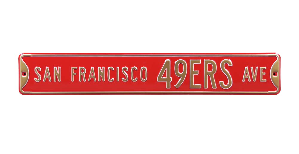 San Francisco 49ers 3D Foam Logo Sign - Pink