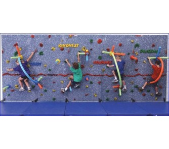Traverse Wall Challenge Course for Traverse Climbing Wall from Everlast ...