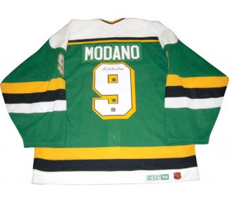 Mike Modano Minnesota Wild Autographed Authentic NHL Ice Hockey Jersey ...