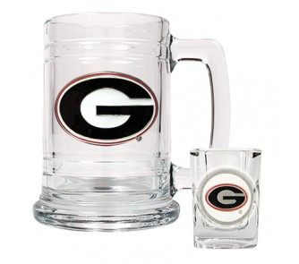Georgia Bulldogs Boilermaker Set (15 oz. Mug and 2 oz. Shot Glass ...
