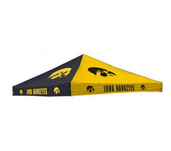 Iowa Hawkeyes 9' x 9' Pinwheel Canopy - OnlineSports.com