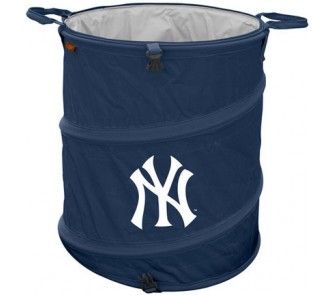 New York Yankees Collapsible Trash Can (Doubles as Cooler and Laundry ...