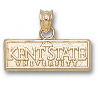 Kent State Golden Flashes "Kent State University" Sun Logo Pendant ...