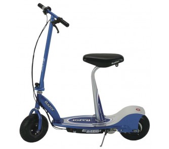 Razor® E300S Seated Electric Scooter (Blue) - OnlineSports.com
