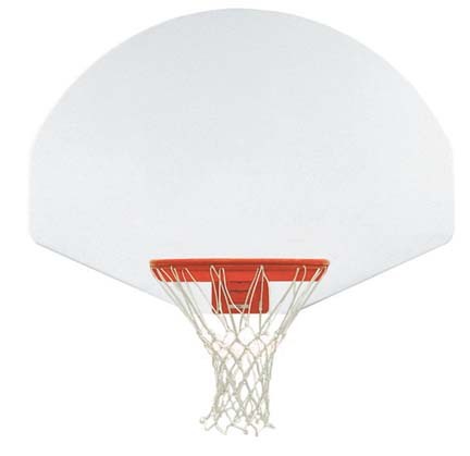 Front Mount Fan Steel Basketball Backboard with Orange Target from ...