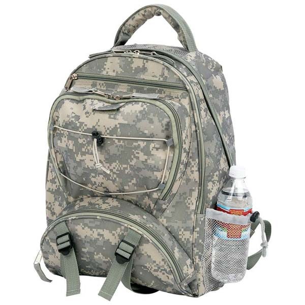 Extreme Pak™ DIGITAL CAMOUFLAGE Water-Resistant Backpack - OnlineSports.com