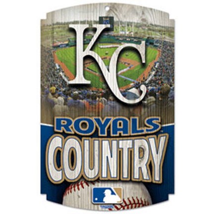 Kansas City Royals Country Wood Sign - OnlineSports.com