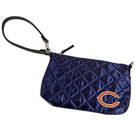 Chicago Bears Quilted Wristlet Purse - OnlineSports.com