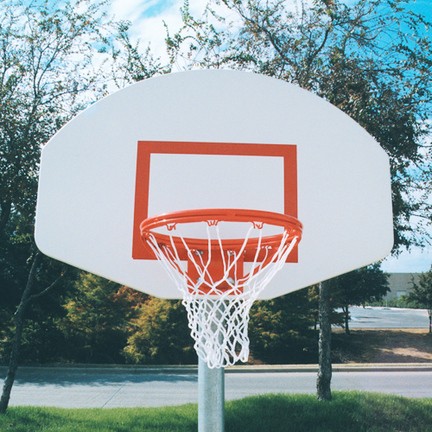 Powder Coated Finish Aluminum Backboard - OnlineSports.com