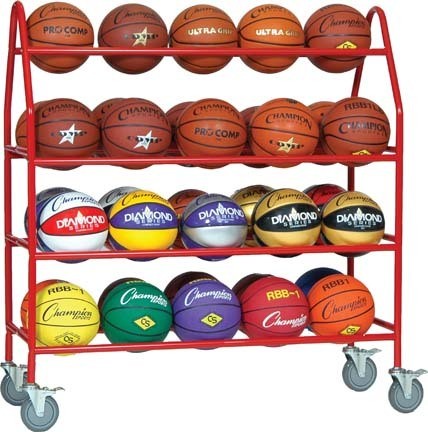 Deluxe Pro Ball Rack - OnlineSports.com