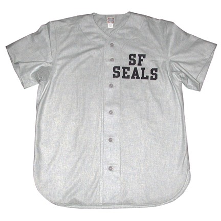 1949 San Francisco Seals Road Throwback Baseball Jersey (Sizes 3XL ...