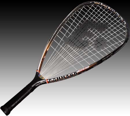 160 grams Command Power Flex Racquetball Racquet with 3 15/16" Grip ...