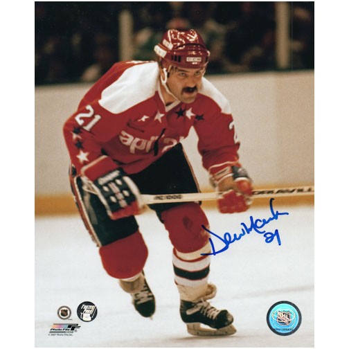 Denis Maruk Washington Capitals Autographed 8" x 10" Photograph ...