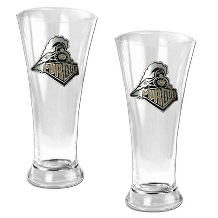 Purdue Boilermakers 2 Piece 19 oz Pilsner Glass Set - OnlineSports.com