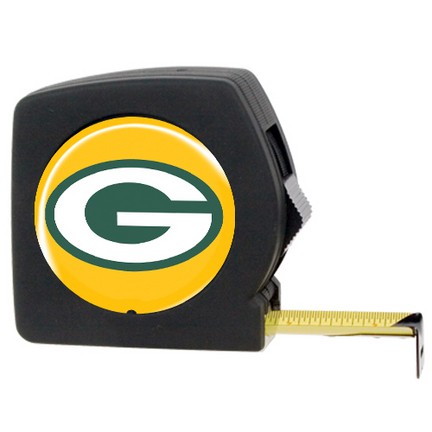 Green Bay Packers 25' Black Tape Measure (with Primary Logo ...