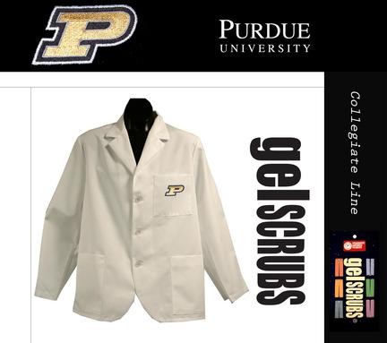 Purdue Boilermakers Scrub Style Short Consultation Jacket from ...