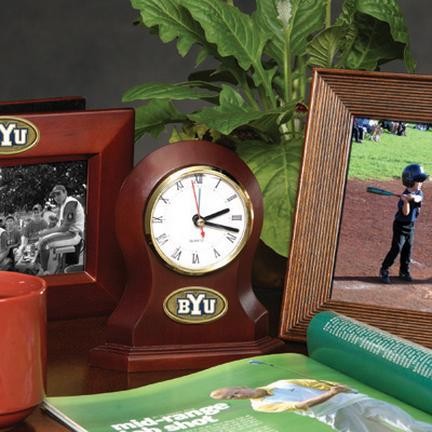 Brigham Young (BYU) Cougars Desk Clock - OnlineSports.com