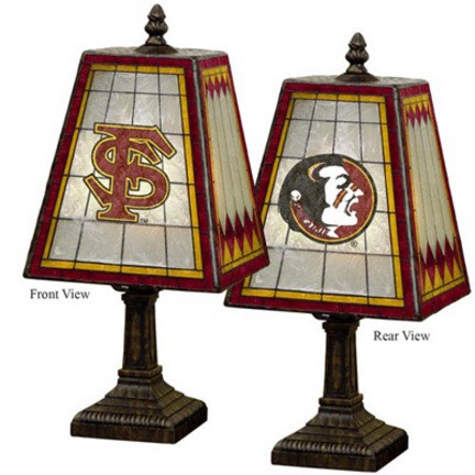Florida State Seminoles Art Glass Table Lamp - OnlineSports.com