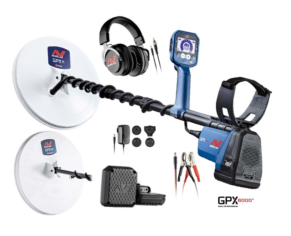 Minelab GPX 6000 Gold Metal Detector with GeoSense-PI Technology ...