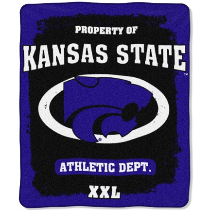 Kansas State Wildcats 50" x 60" Micro Raschel Throw Blanket ...