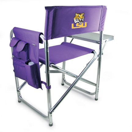 Louisiana State (LSU) Tigers Aluminum Sports Chair - OnlineSports.com