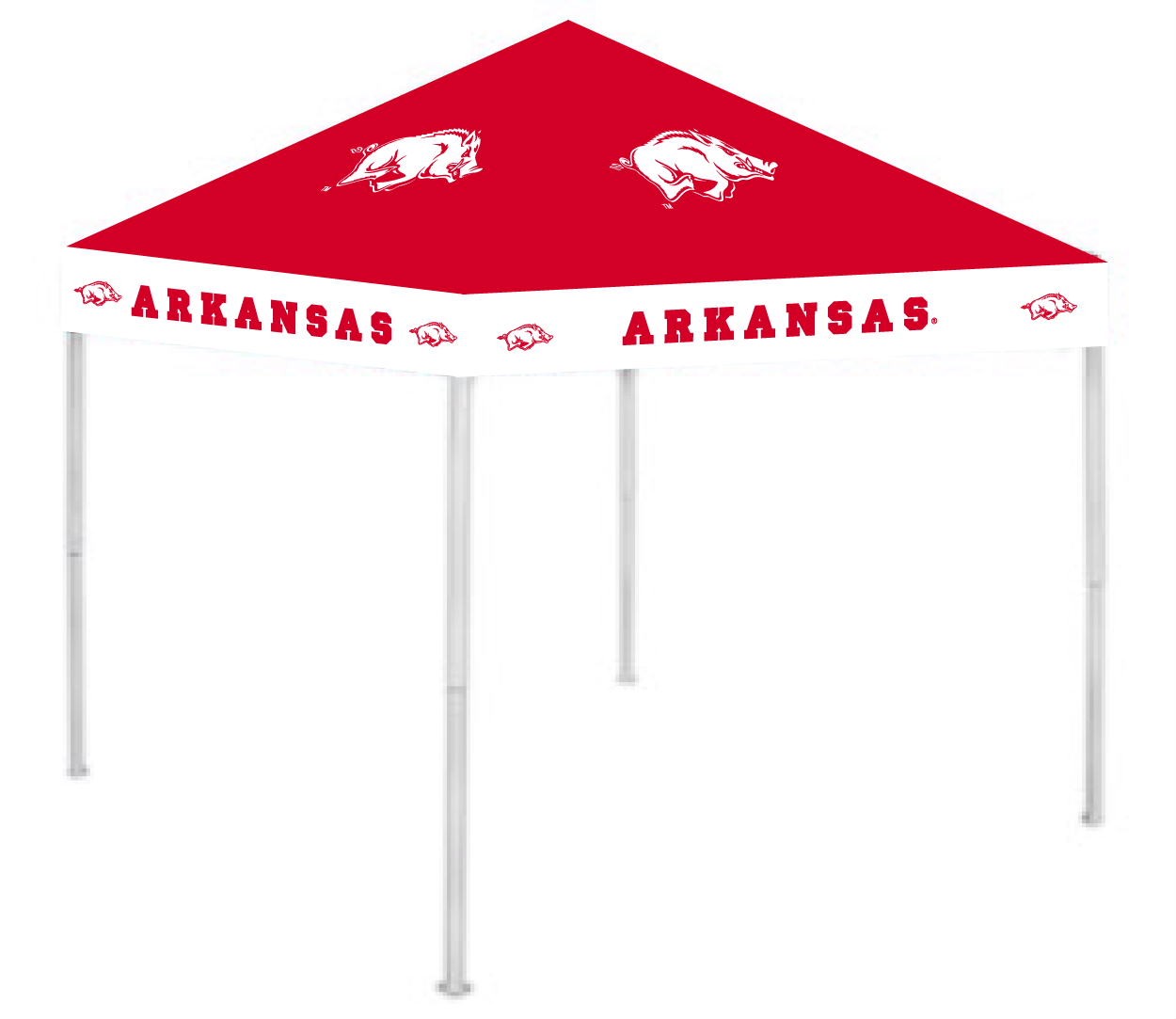 Arkansas Razorbacks 9' x 9' Ultimate Tailgate Shade Canopy / Tent ...
