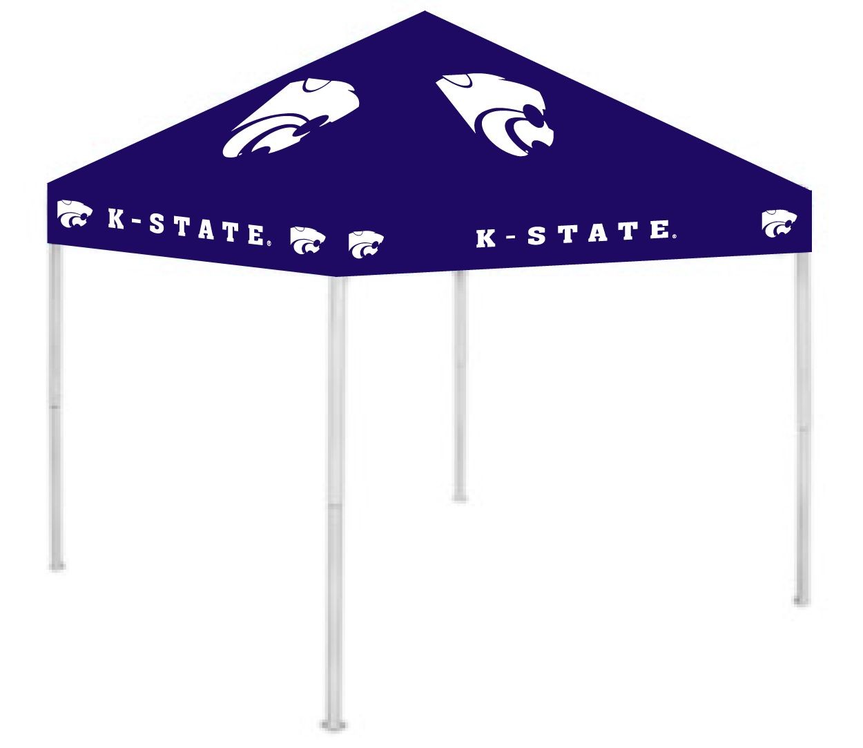 Kansas State Wildcats 9' x 9' Ultimate Tailgate Shade Canopy / Tent ...