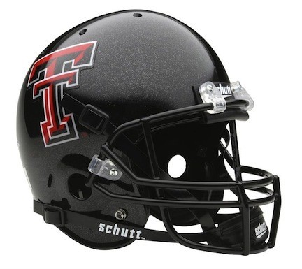Texas Tech Red Raiders NCAA Schutt Full Size Replica Football Helmet ...