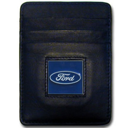 Ford Leather Money Clip / Card Holder - OnlineSports.com