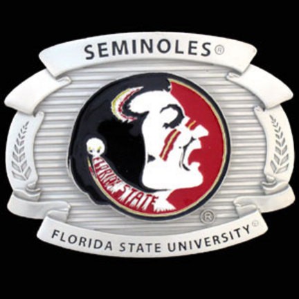 Florida State Seminoles Oversized Belt Buckle - OnlineSports.com