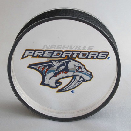 Nashville Predators Acrylic Puck - OnlineSports.com