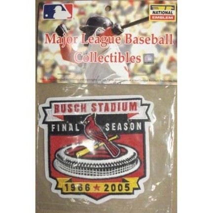 St. Louis Cardinals Busch Stadium Final Season MLB Logo Patch ...