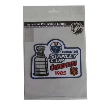 Edmonton Oilers 1985 NHL Stanley Cup Champions Patch - OnlineSports.com