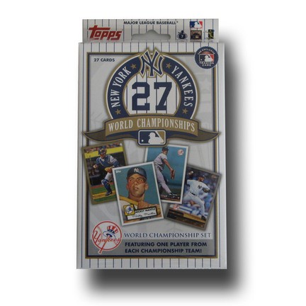 New York Yankees Topps 27X Champions Set - OnlineSports.com