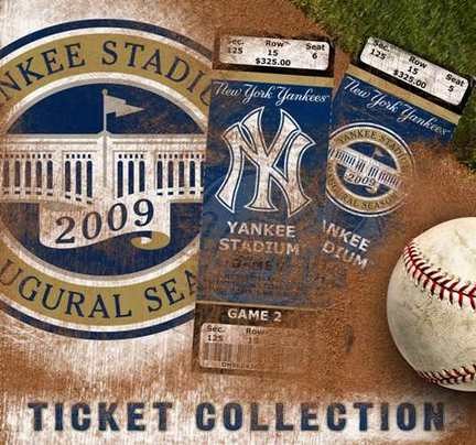 New York Yankees Inaugural Season Ticket Album (Holds 96 Tickets ...