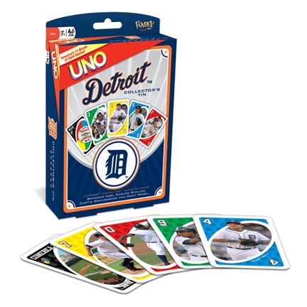 Detroit Tigers MLB UNO Game - OnlineSports.com