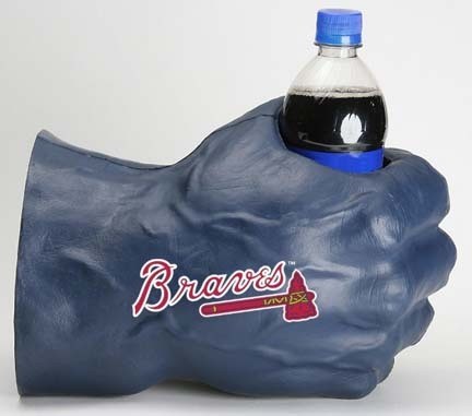 Atlanta Braves Fan Fist / Bottle Holder - OnlineSports.com