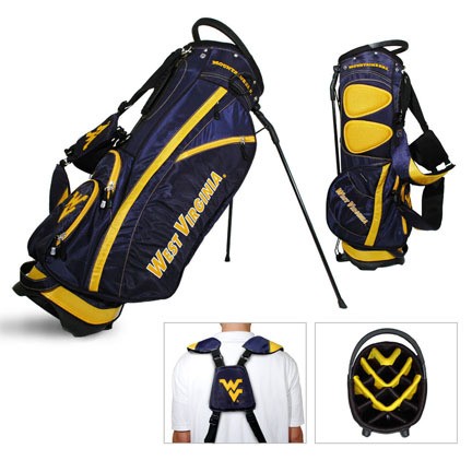 West Virginia Mountaineers Fairway Stand Golf Bag - OnlineSports.com
