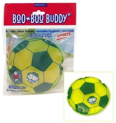 "Boo Boo Buddy" Soccer Ball Shaped Ice Pack (Set of 2) - OnlineSports.com