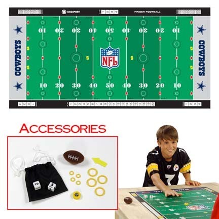 Dallas Cowboys NFL& Licensed Finger Football™ Game - OnlineSports.com