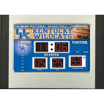 Kentucky Wildcats Scoreboard Desk Clock - OnlineSports.com