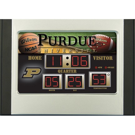 Purdue Boilermakers Scoreboard Desk Clock - OnlineSports.com