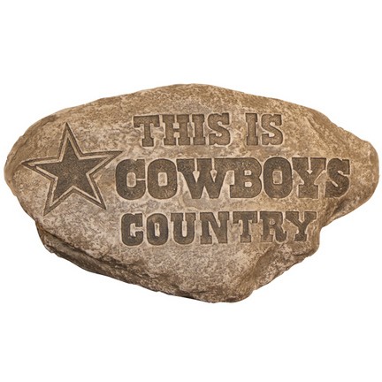 Dallas Cowboys 13" Country Lawn / Garden Stone - OnlineSports.com