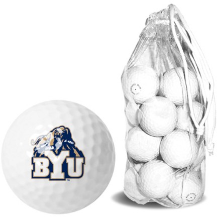 Brigham Young (BYU) Cougars 15 Golf Ball Clear Pack - OnlineSports.com