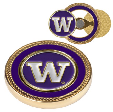 Washington Huskies Challenge Coin with Ball Markers (Set of 2 ...