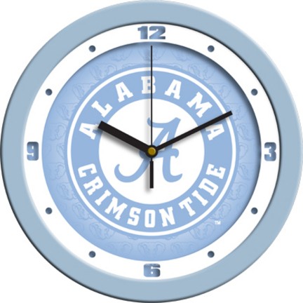 Alabama Crimson Tide 12" Blue Wall Clock - OnlineSports.com