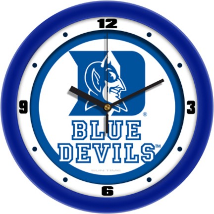 Duke Blue Devils Traditional 12" Wall Clock - OnlineSports.com