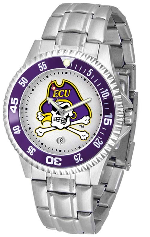 East Carolina Pirates Competitor Watch with a Metal Band - OnlineSports.com