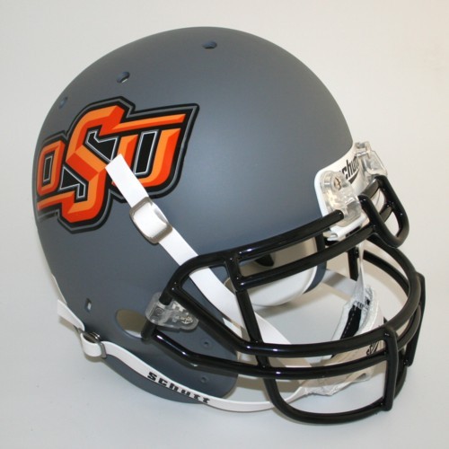 Oklahoma State Cowboys NCAA Schutt Full Size Authentic Football Helmet ...