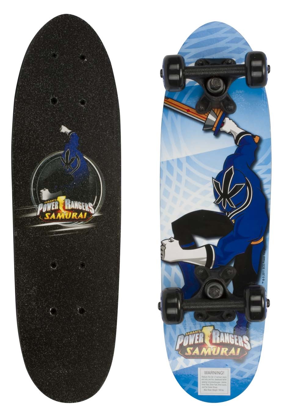 "Blue Ranger" 21" Power Rangers Skateboard - OnlineSports.com